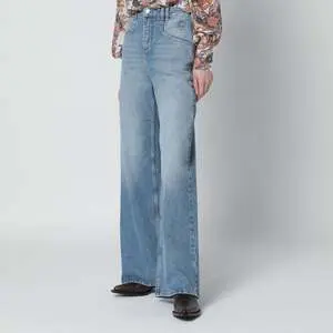 Isabel Marant Étoile Lemony Wide-leg Jeans - Light Blue