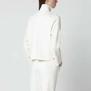 Max Mara Viscose-blend Zip-up Sweatshirt