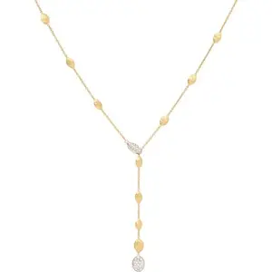 Marco Bicego Siviglia Diamond Y-necklace - 18k Yellow/white Gold