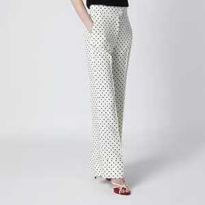 Valentino Garavani Polka Dot Print Trousers