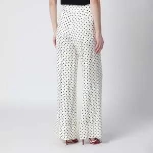 Valentino Garavani Polka Dot Print Trousers