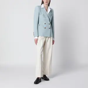 BLAZÉ MILANO Double-breasted Jacket - Light Blue