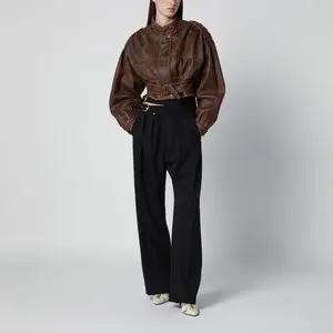 Chloé Belted Lambskin Jacket