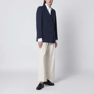 BLAZÉ MILANO Double-breasted Linen And Silk Jacket