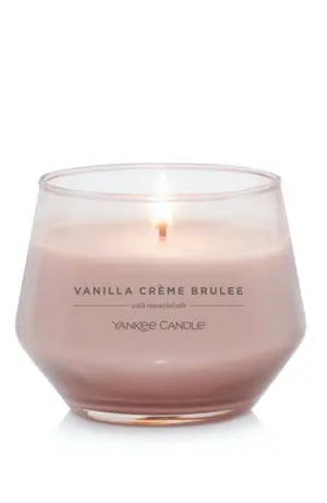 YANKEE CANDLE Vanilla Creme Brulee Studio Candle With Essential Oils