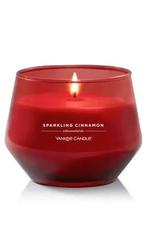 YANKEE CANDLE Sparkling Cinnamon Studio Candle With Essential Oils