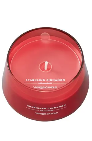 YANKEE CANDLE Sparkling Cinnamon Studio Candle With Essential Oils