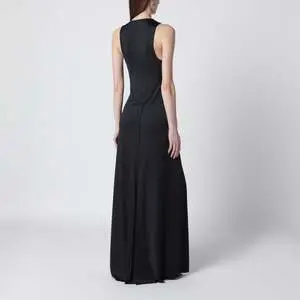 Victoria Beckham Long Jersey Dress With Slit