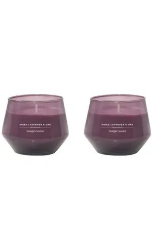 YANKEE CANDLE Dried Lavender & Oak Studio Candle With Essential Oils