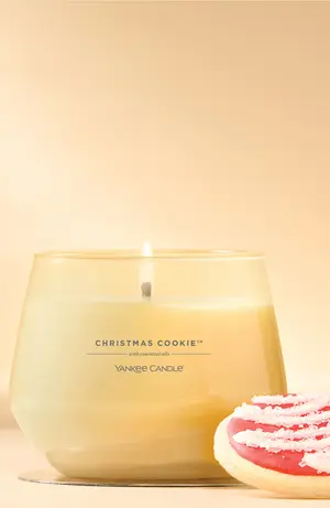 YANKEE CANDLE Christmas Cookie Studio Candle With Essential Oils