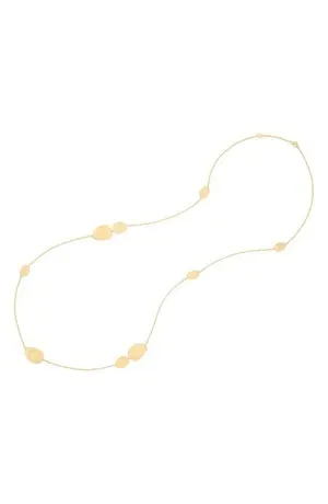 Marco Bicego Lunaria Long Necklace - 18k Gold