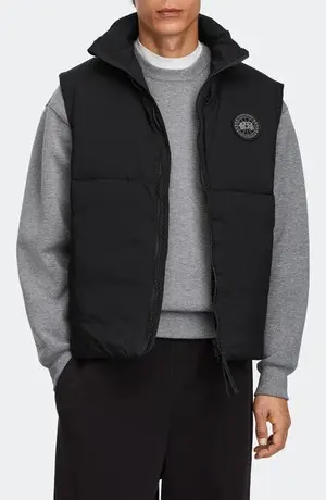 Canada Goose Lodge Packable 750 Fill Power Down Vest - Black - Noir