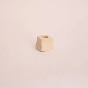 DUNE BROOKLYN Monolith Candle Holders - Cream