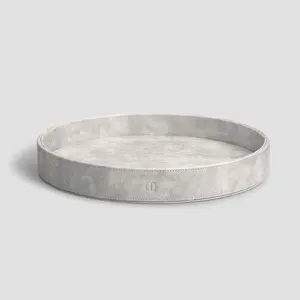 TOGAS Dunford Serving Tray - White Round