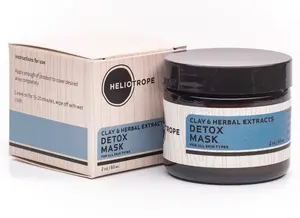 HELIOTROPE SF Clay & Herbal Extract Detox Mask - No Color