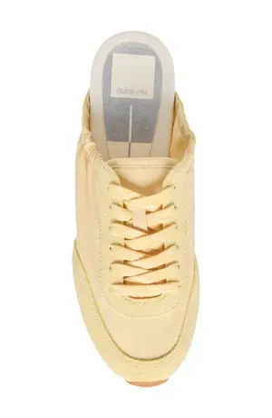 Dolce Vita Daris Sneakers - Light Yellow Nylon