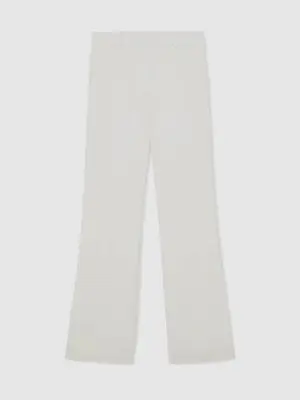 REISS Wide-leg Seam-detail Trousers