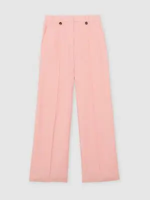 REISS Magda Petite Wide-leg Suit Trousers