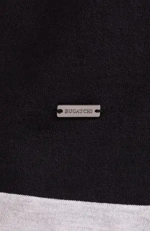 Bugatchi Cotton Blend Polo Sweater