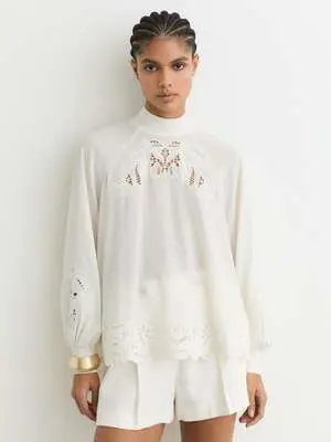 Reiss Off The Shoulder Blouses