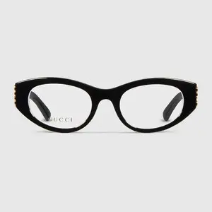 Gucci Oval Optical Frame - Black