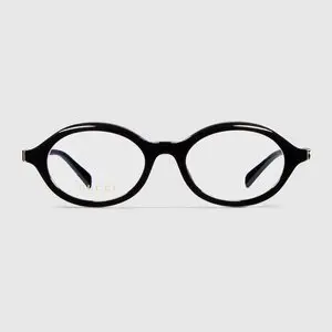 Gucci Oval Optical Frame - Black
