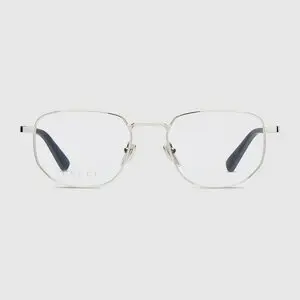 Gucci Round Optical Frame - Silver