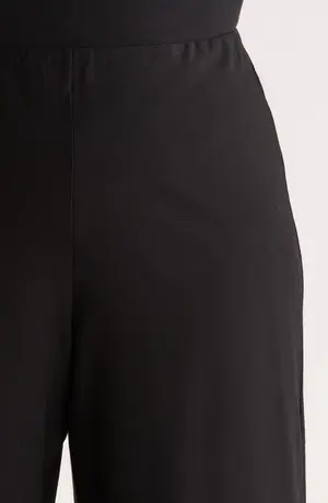Eileen Fisher Ankle Wide Leg Stretch Pants