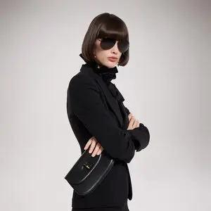 Gucci Bamboo 1947 Leather Clutch - Black
