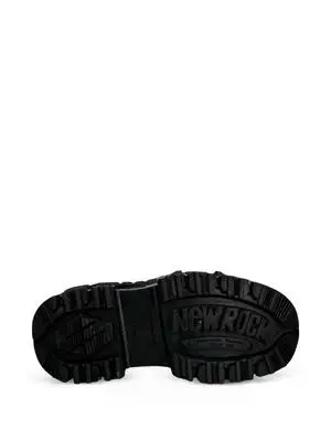 NEW ROCK M-tank1553-c16 Lace-up Platform Boots