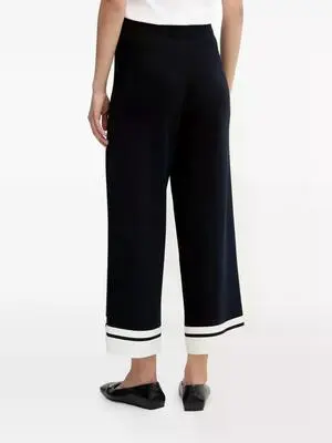Joseph Ribkoff Striped Cropped Trousers