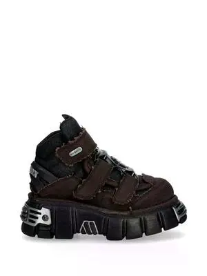 NEW ROCK M-285-c76 Ankle Boots - Brown
