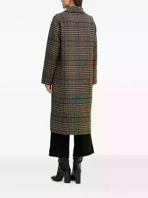 Joseph Ribkoff Checked Collared Coat