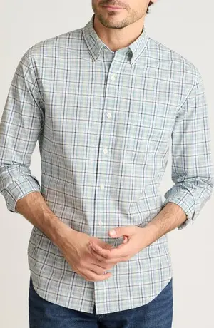 Bonobos Everyday Plaid Cotton Stretch Flannel Button-down Shirt