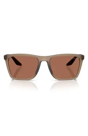 Prada 56mm Pillow Sunglasses - Brown Frosted/brown Tuning