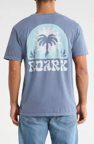 ROARK Palm Graphic Regular Fit T-shirt