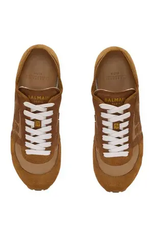 Balmain Racer 45 Trainers - Brown