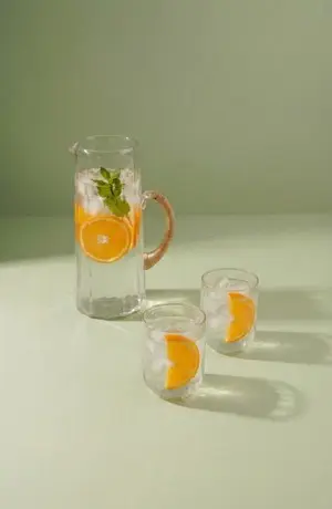 CASA AMAROSA Glass Pitcher