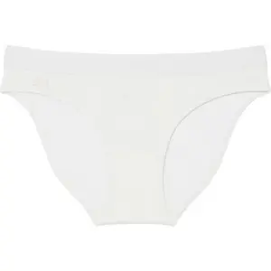 Lacoste Textured Bikini Briefs - Flour