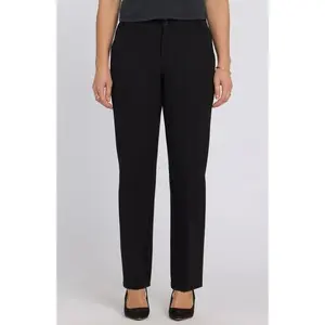 NYDJ Marilyn Straight Leg Pants - Black