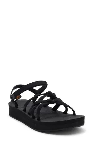 Teva Kena Slim Midform Sandal - Black