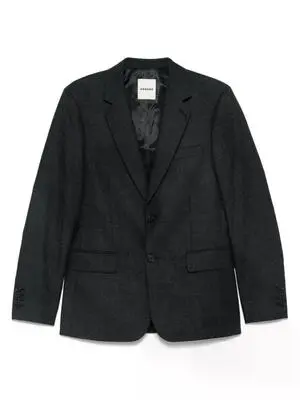 Sandro Single-breasted Blazer - Grey