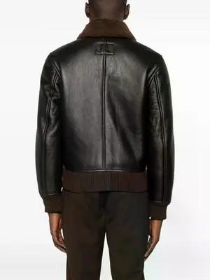 Sandro Reversed Leather Jacket
