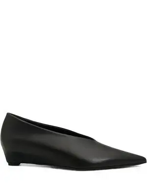 Ami Pointed-toe Wedge Pumps
