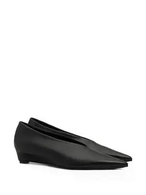 Ami Pointed-toe Wedge Pumps