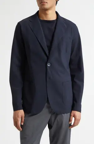 Herno Lightweight Stretch Scuba Knit Sport Coat