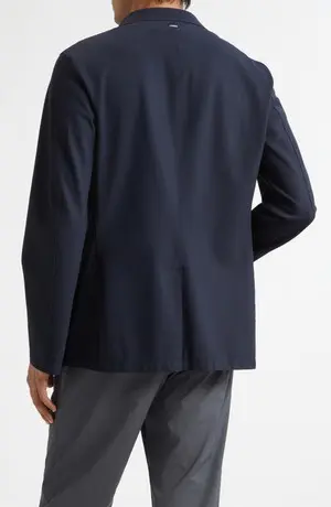 Herno Lightweight Stretch Scuba Knit Sport Coat