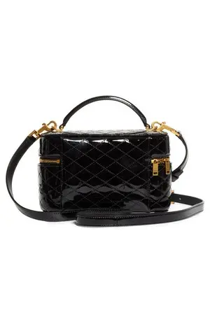 Saint Laurent Gaby Quilted Leather Vanity Case