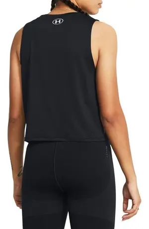 Under Armour Vanish Energy Crop Tank - Black//white