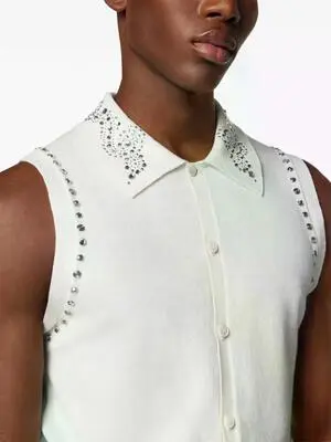 Versace Embellished Vest